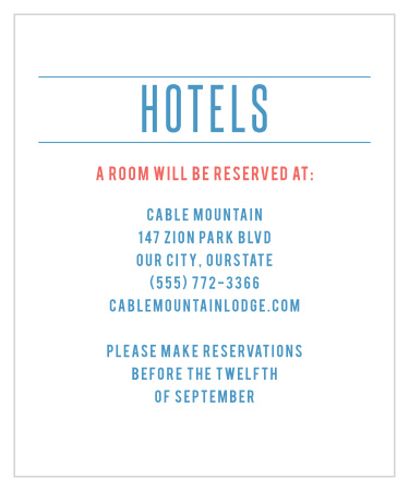 Unique Airmail Ceremony Cards by Basic Invite