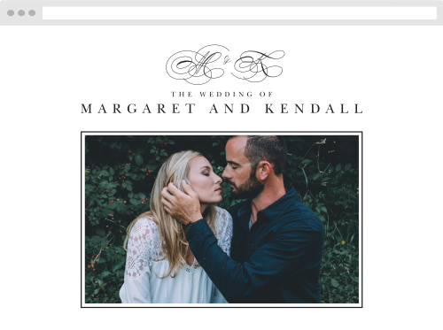 100% Free Wedding Websites | Match Your Colors & Style! - Basic Invite