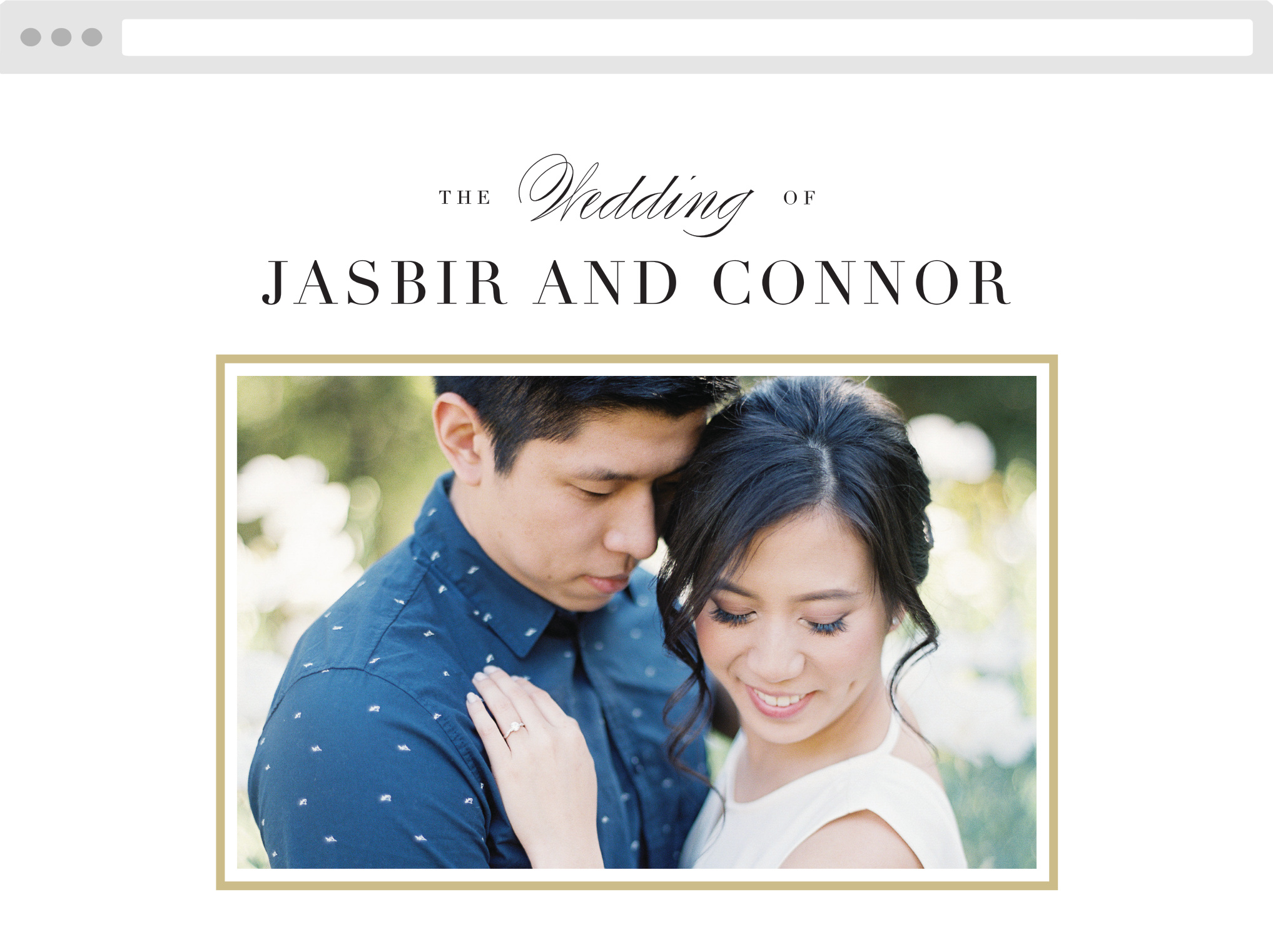 100% Free Wedding Websites | Match Your Colors & Style! - Basic Invite