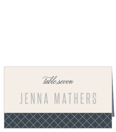 Traditionally Formal Wedding Menus by Basic Invite