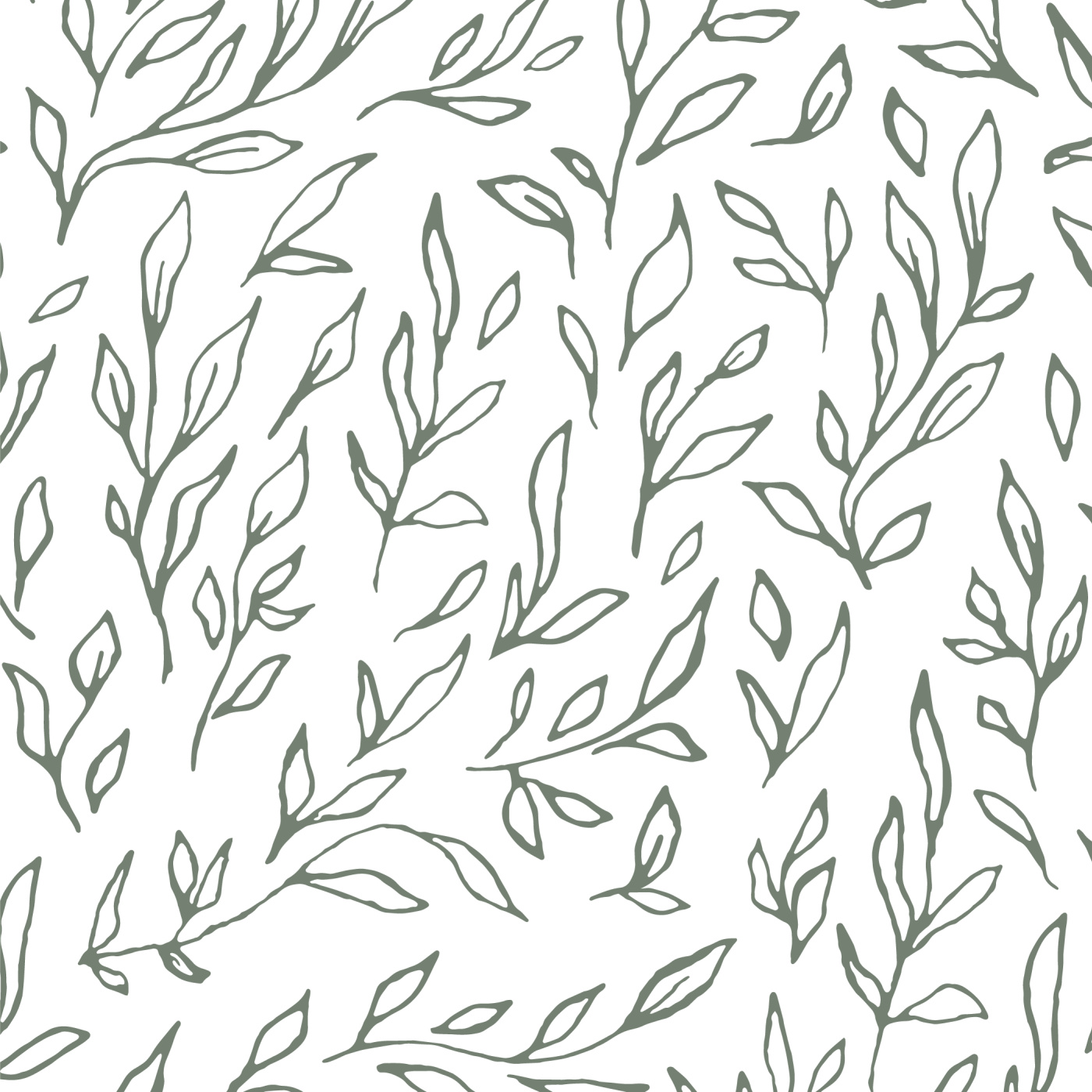 Drawn Vines Peel And Stick Removable Wallpaper | Love vs. Design