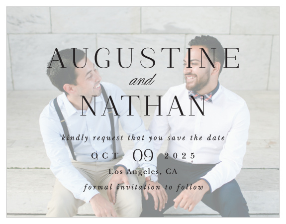 Lovely Opaque Wedding Website by Basic Invite