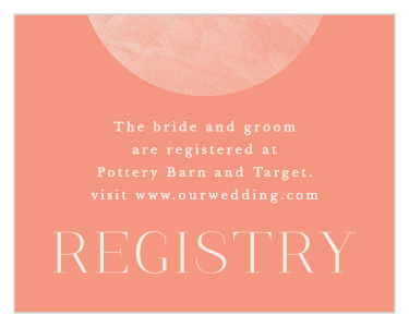 Earthy Mod Ceremony Cards by Basic Invite