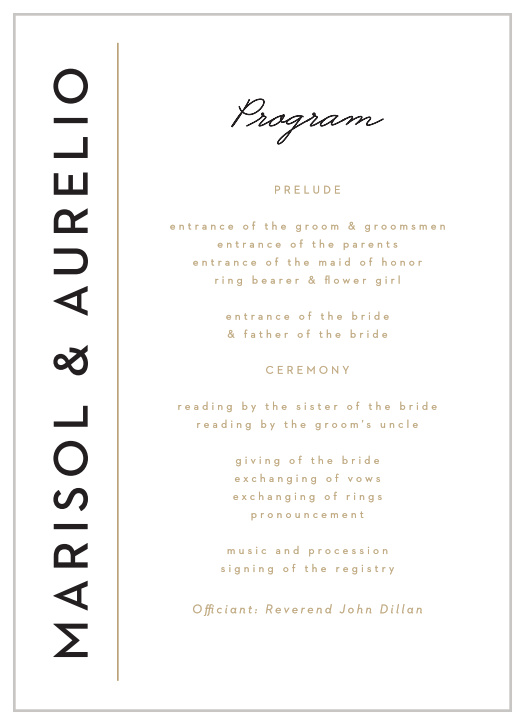 Mod Grid Wedding Invitations by Basic Invite