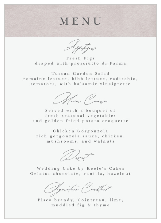 Watercolor Layers Wedding Invitations by Basic Invite