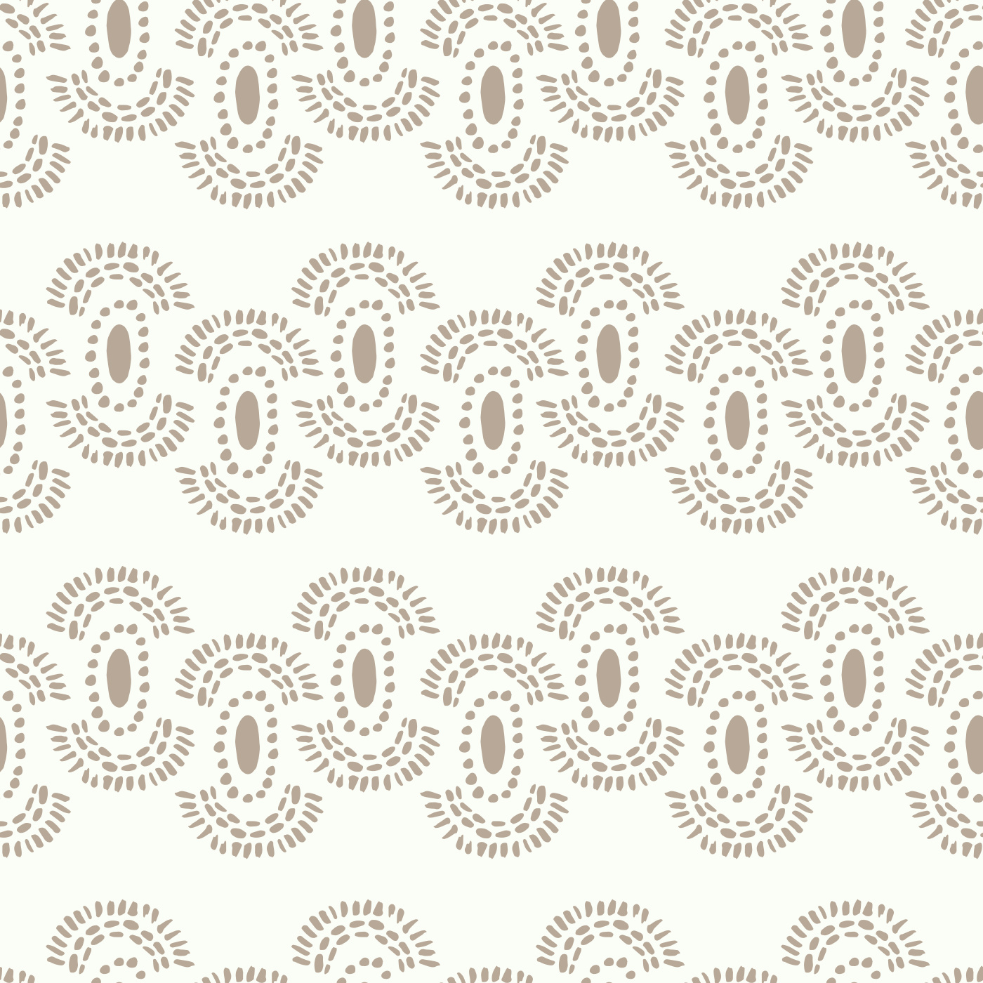 Pattern Beige Peel And Stick Removable Wallpaper | Love vs. Design