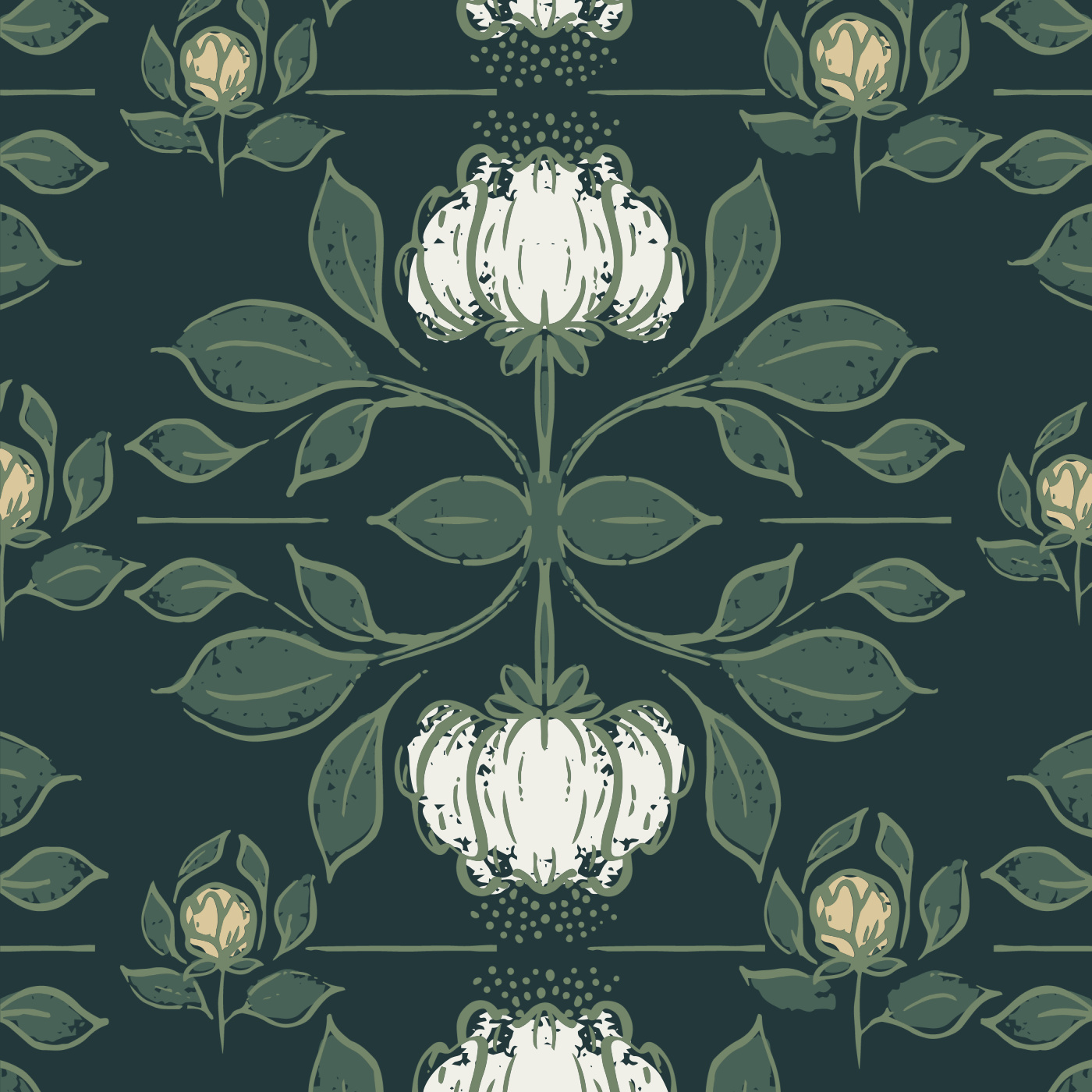 Mirrored Trellis Peel And Stick Removable Wallpaper | Love vs. Design