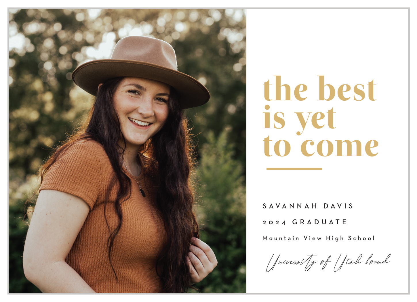Best Future Graduation Announcements by Basic Invite