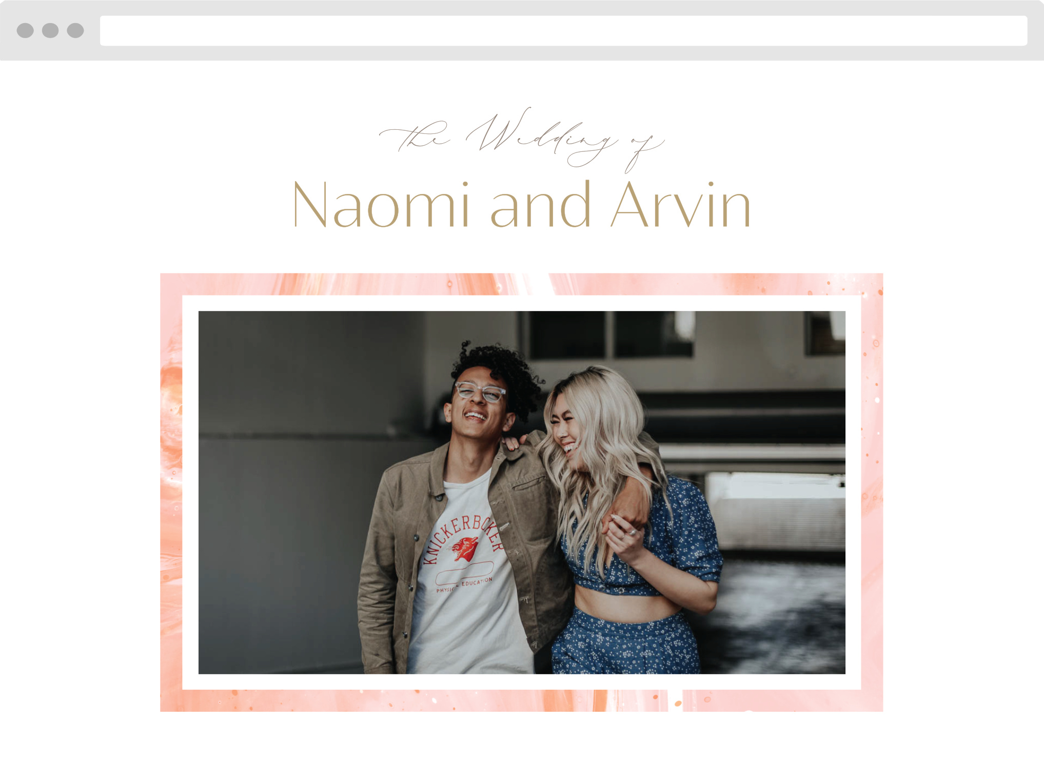 100% Free Wedding Websites | Match Your Colors & Style! - Basic Invite
