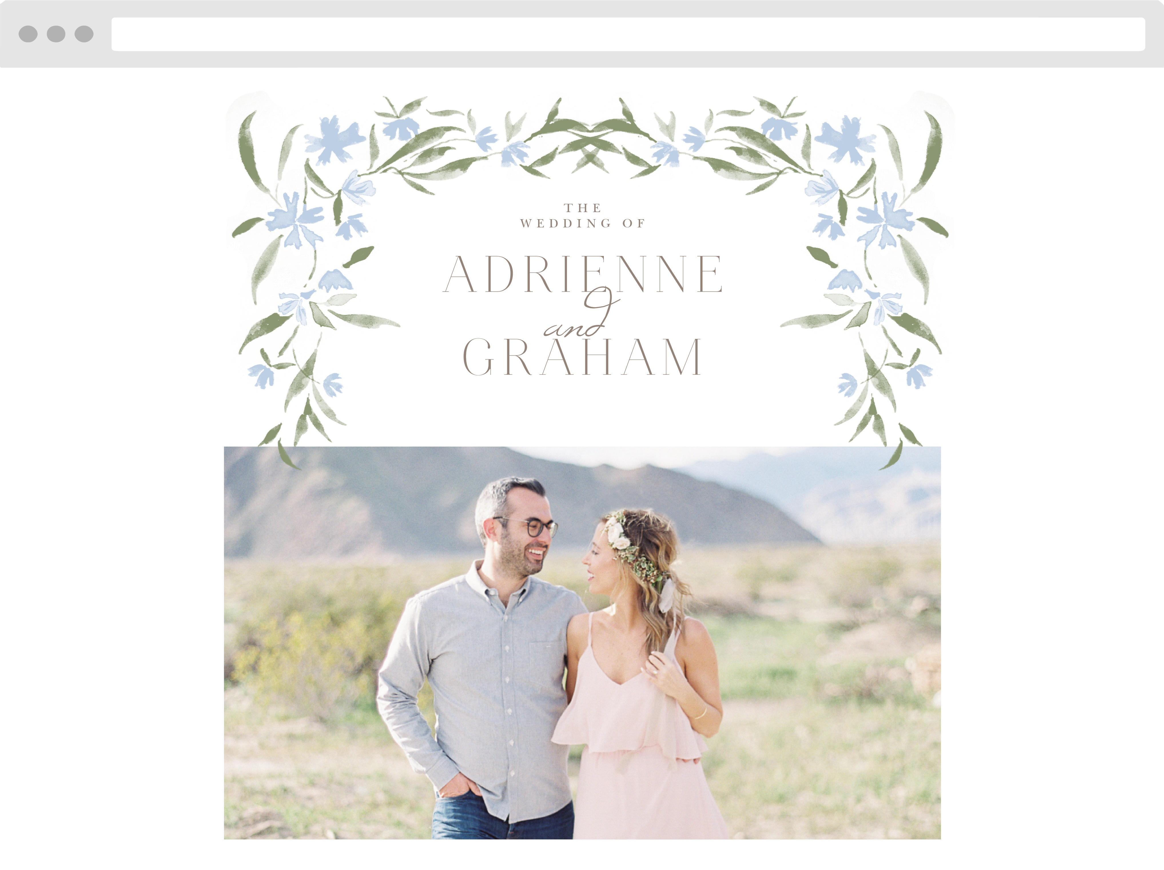 Lasting Tradition Wedding Website by Basic Invite