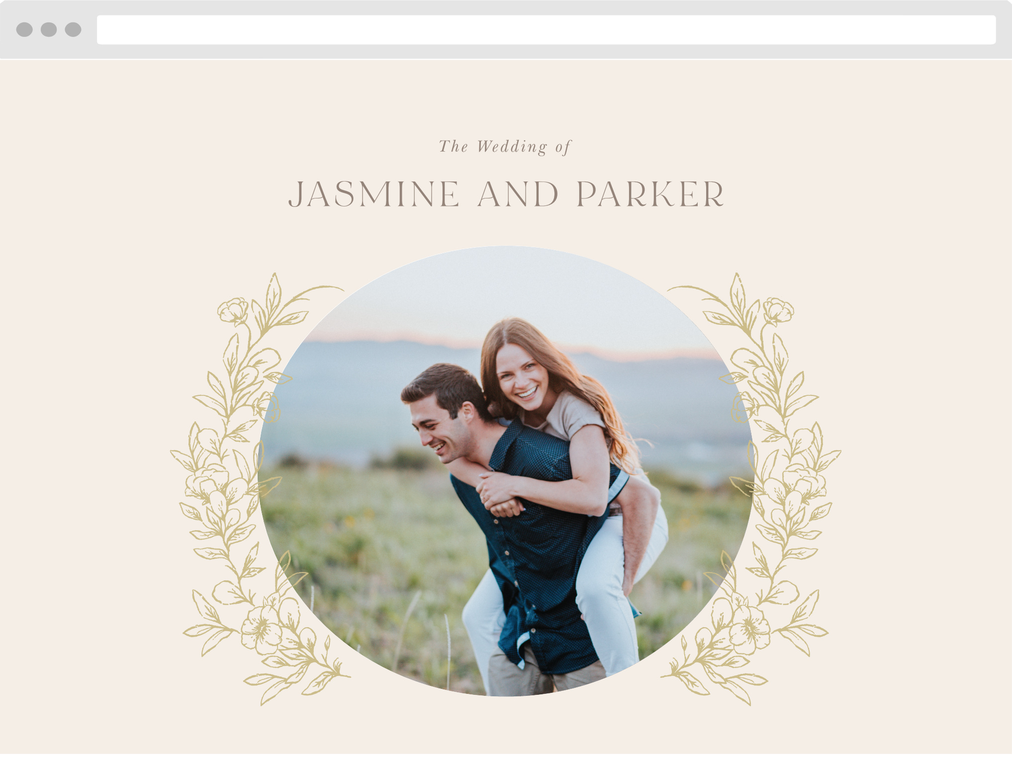 100% Free Wedding Websites | Match Your Colors & Style! - Basic Invite