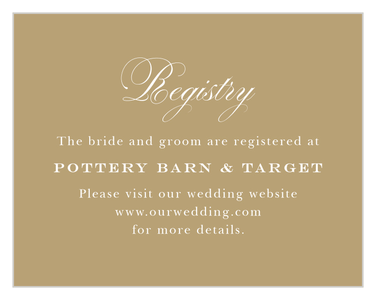 Shining Light LDS Registry Cards by Basic Invite