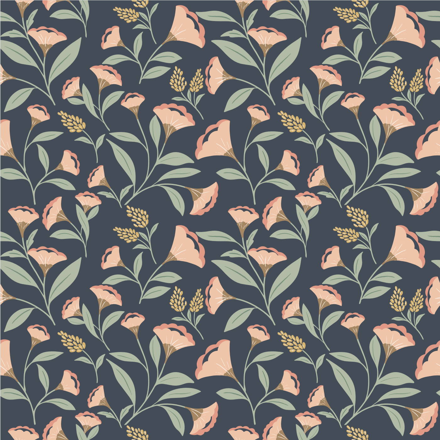 Bellflower Boutique Peel and Stick Wallpaper | Love vs. Design