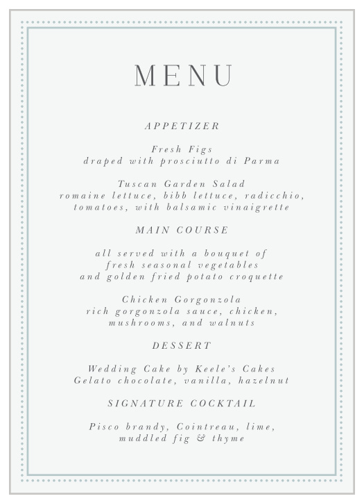 Rings & Stripes Wedding Invitations by Basic Invite