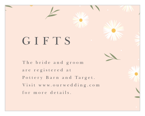 Tiny Daisies Wedding Programs by Basic Invite