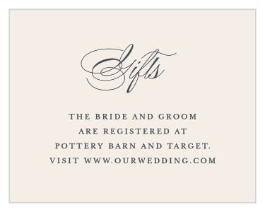 Traditionally Formal Wedding Invitations by Basic Invite