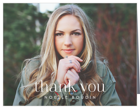 Collage Thank You Cards - Match Your Color & Style Free!