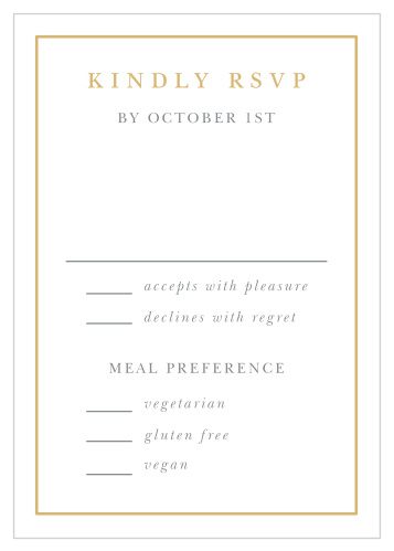 Completely Centered Direction Cards by Basic Invite