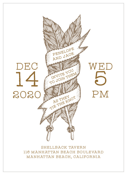 Fly Away Direction Cards by Basic Invite