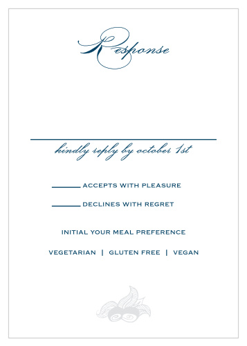 Botanic Border Direction Cards by Basic Invite