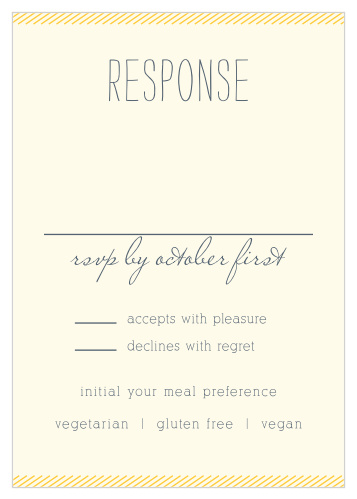 Simply Drawn Registry Cards by Basic Invite