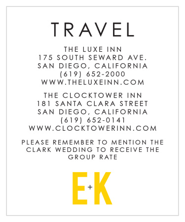 Your Initials Wedding Invitations