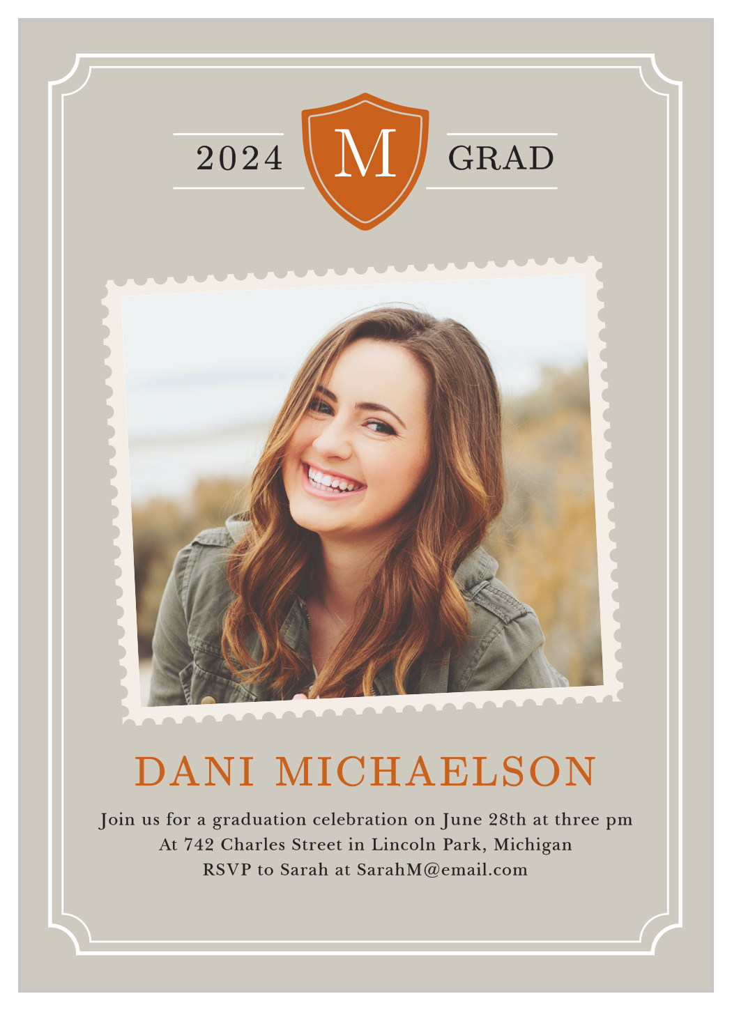 Graduate School Graduation Invitations