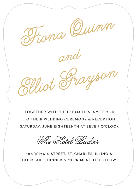 Sweetheart Script Thank You Cards