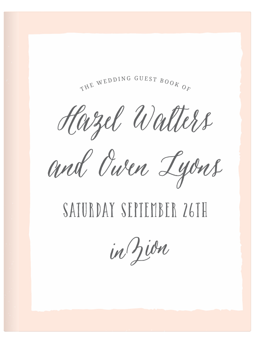 Painted Border Seal & Send Wedding Invitations by Basic Invite
