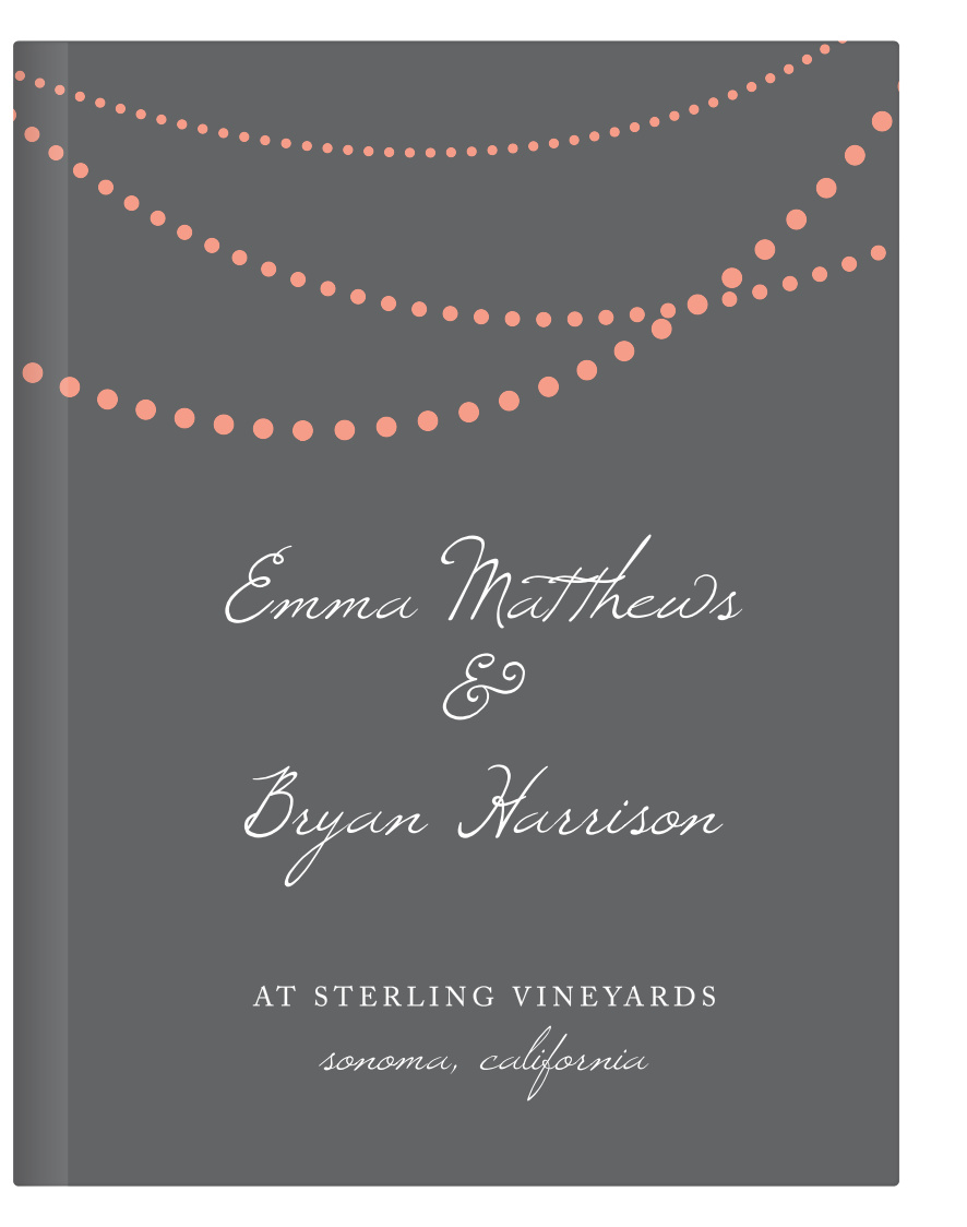 String Lights Seal & Send Wedding Invitations by Basic Invite