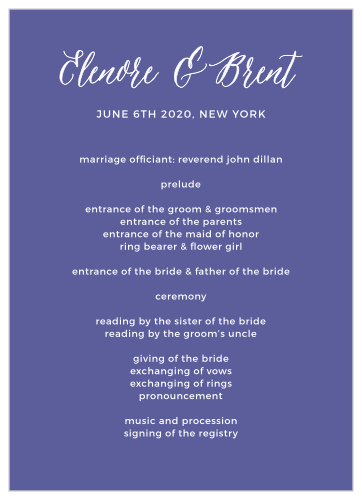 Rustic Script Wedding Belly Bands by Basic Invite