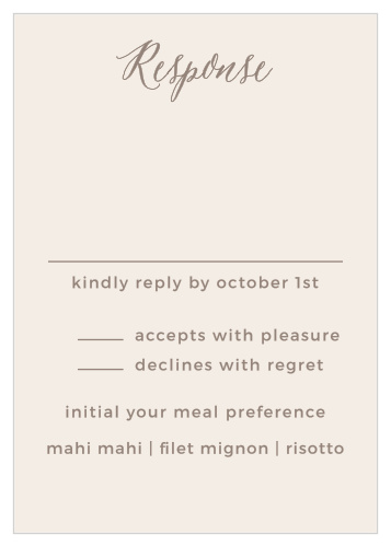 Rustic Floral Accommodation Cards by Basic Invite