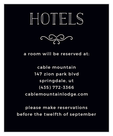 Classic Penmanship Wedding Invitations by Basic Invite