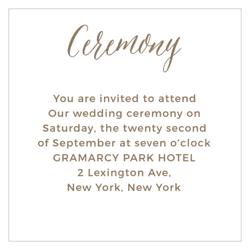 Rustic Lace Wedding Programs by Basic Invite