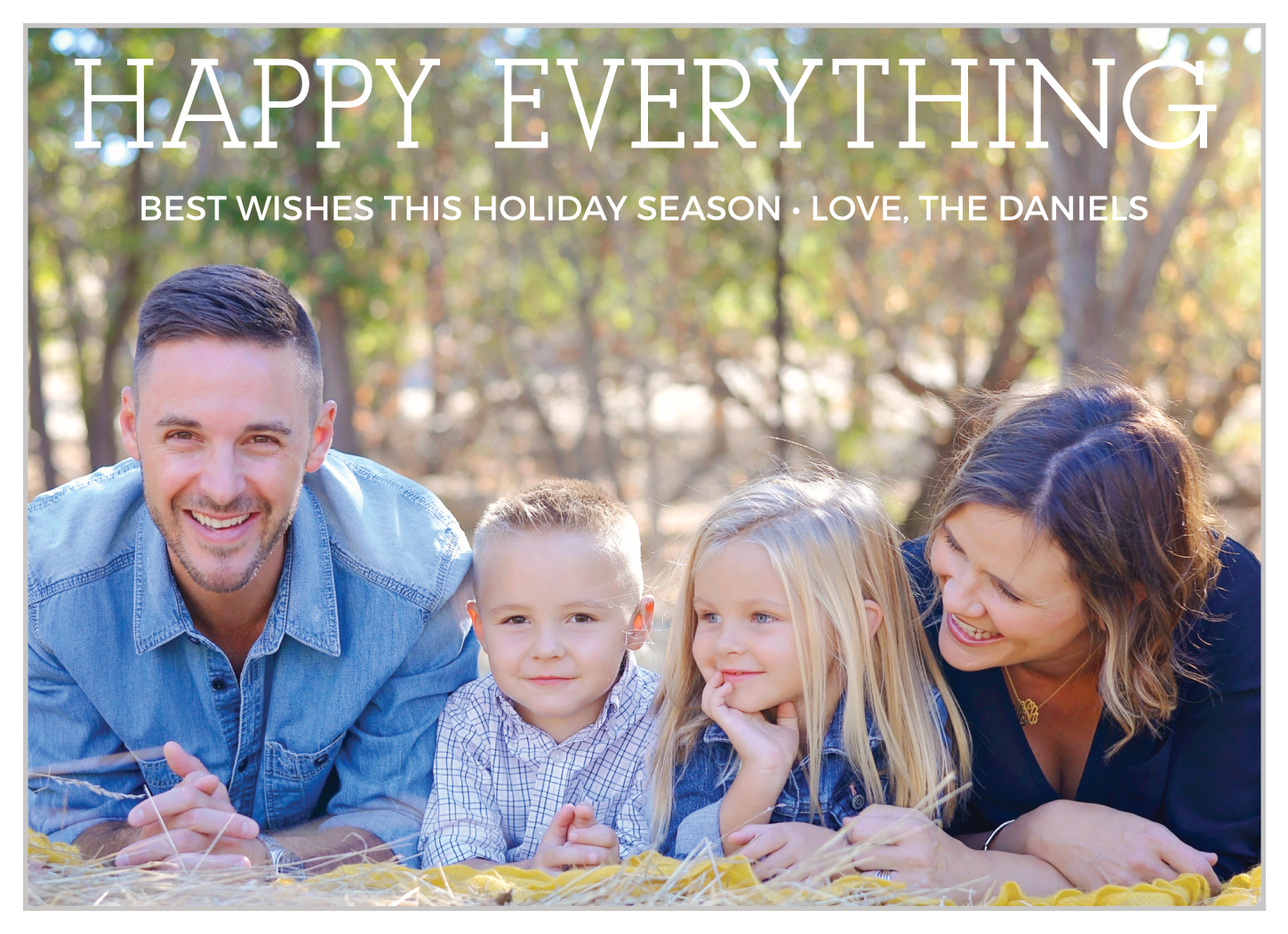 Festive Greetings Holiday Cards by Basic Invite