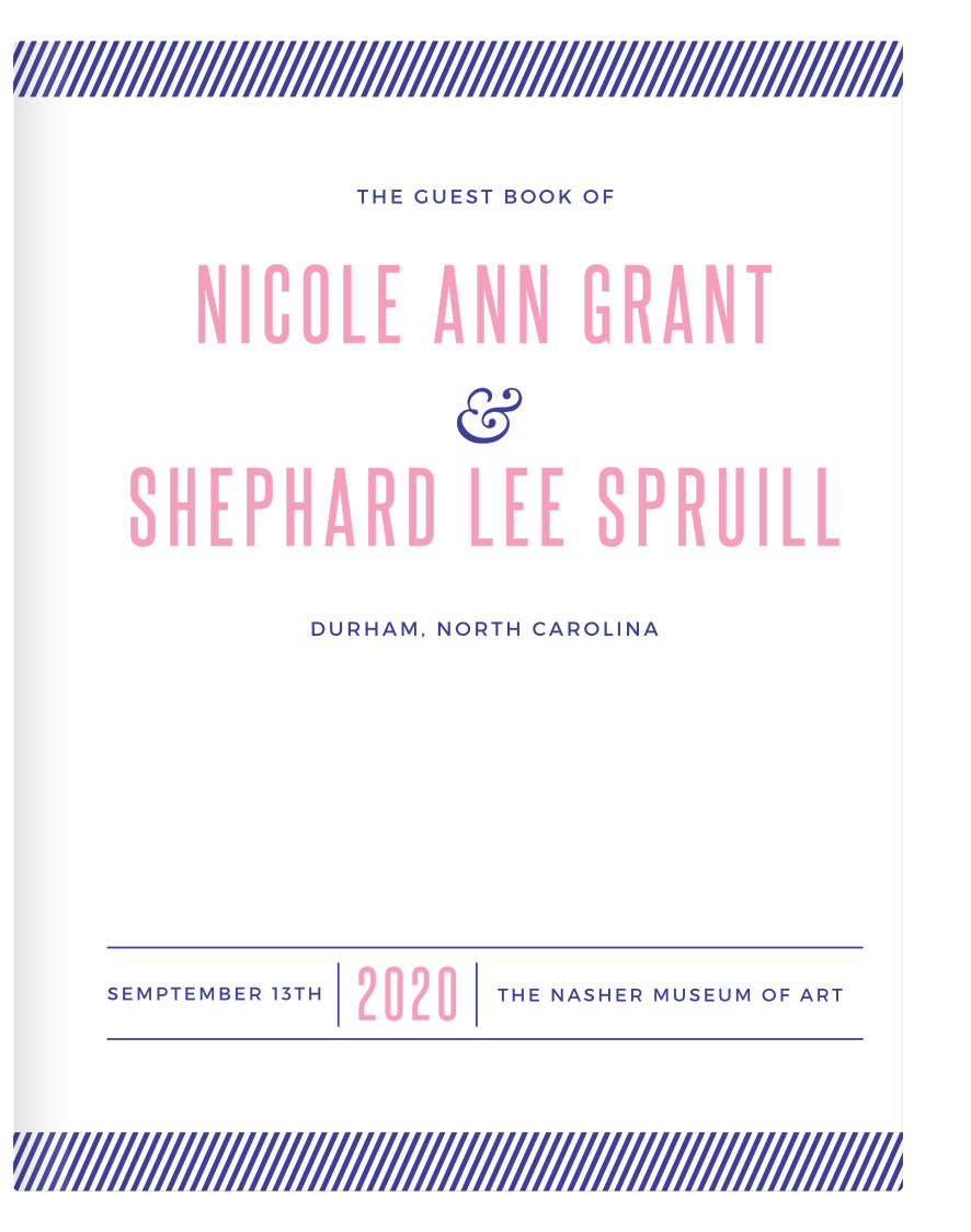 Artful Elegance Wedding Programs by Basic Invite