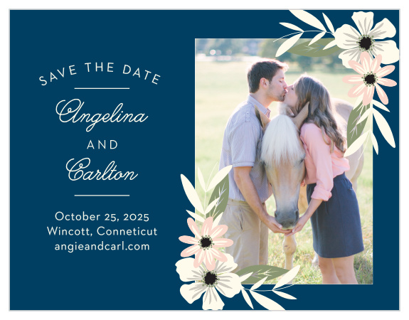 Rustic Save The Dates - Match Your Color & Style Free!